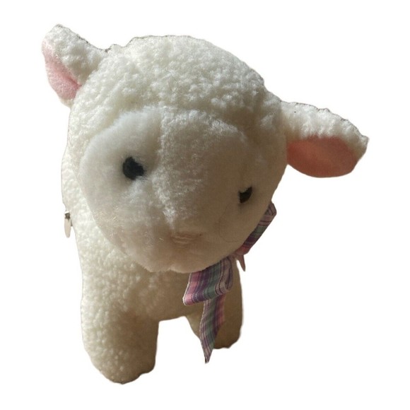 Eden | Toys | Vintage Eden Lamb Plush Musical Wind Up Plays Mary Had A ...